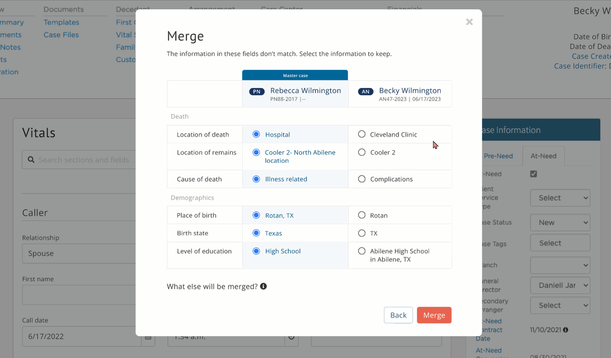 Say Goodbye to Duplicate Cases with Our New Case Merging Feature